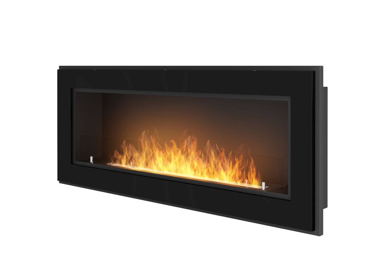 ⭐ Biokominek Simple Fire FRAME 1200 czarny 1200x490 mm