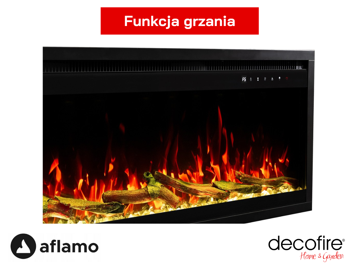 ⭐ Aflamo kominek elektryczny Royal PRO ścienny, do zabudowy